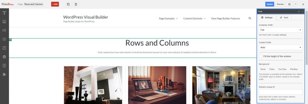 A Brief Guide to Style Rows and Columns with MotoPress Visual Editor ...