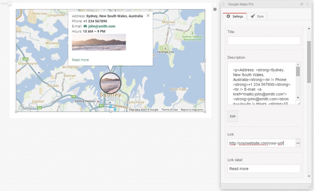 Advanced Google Maps Addon For MotoPress Content Editor - MotoPress