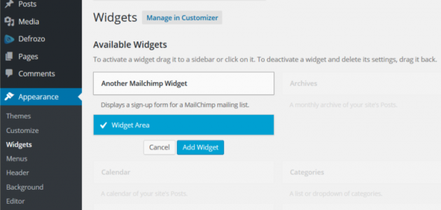 How to Add a Sign Up Form with Free MotoPress MailChimp widget - MotoPress