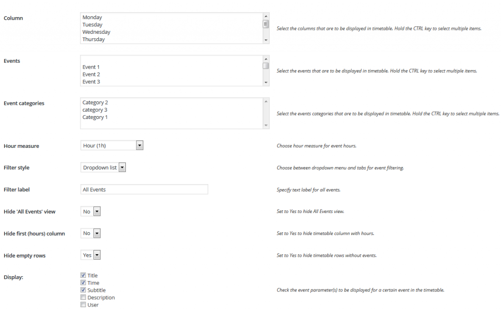 Download WordPress Timetable and Event Schedule Plugin for Free - MotoPress