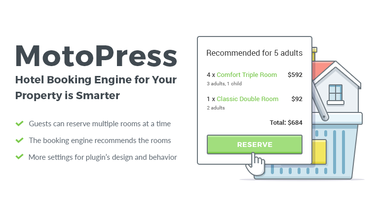 WordPress Hotel Booking Plugin: New Cool Features - MotoPress