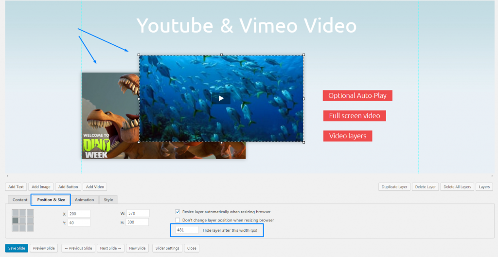 Adjust Slider for Mobile Devices - Responsive Settings - MotoPress