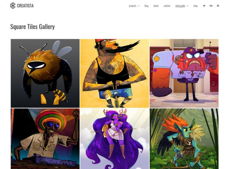17+ Best WordPress Portfolio Themes for Illustrators - MotoPress