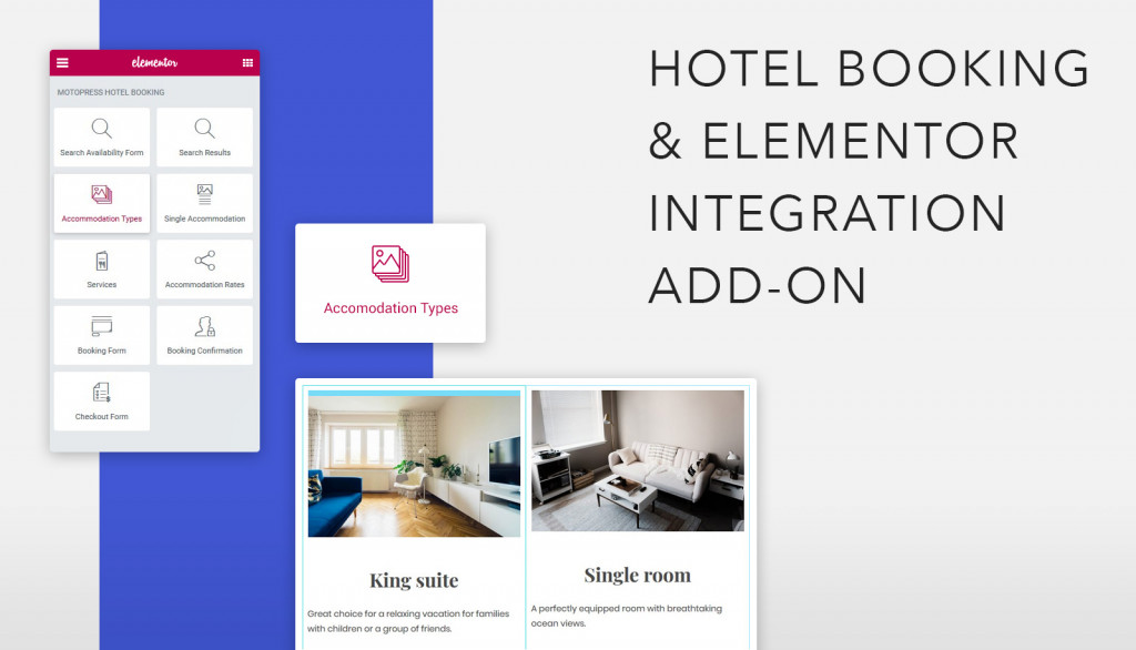 Hotel Booking & Elementor Integration Addon - MotoPress
