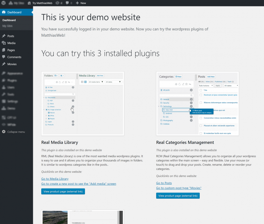Real-World Examples of the MotoPress WordPress Demo Builder Plugin ...