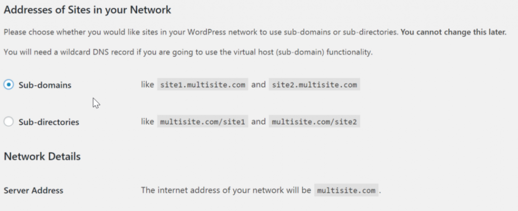 How To Create A Wordpress Multisite Network Motopress