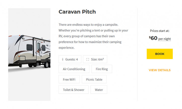 How to Create a WordPress Camping Website for RV Rental Business ...