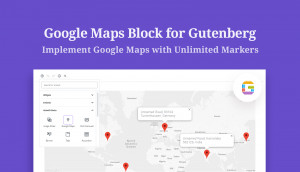 Getwid Blocks: Google Maps Gutenberg Block - MotoPress