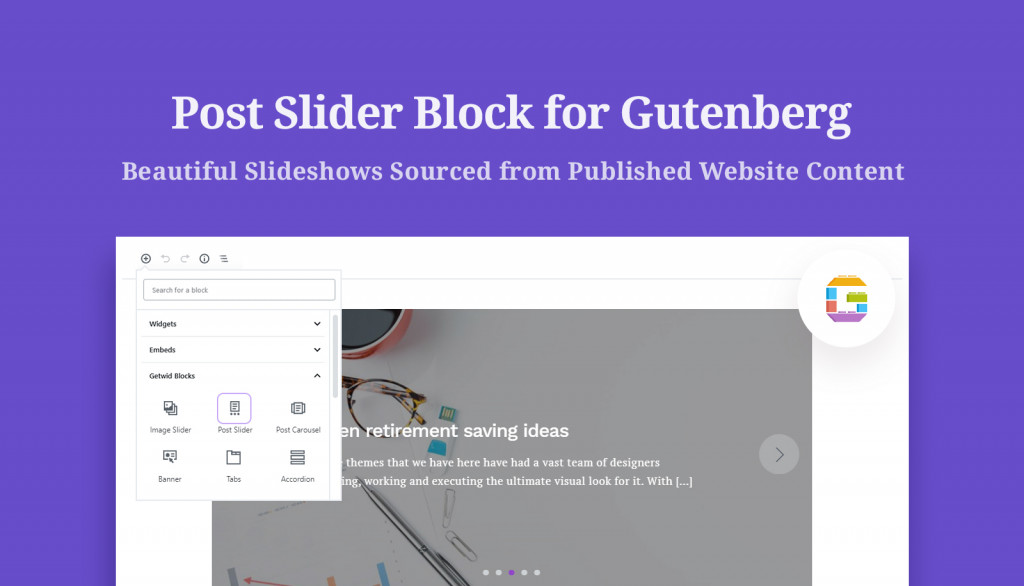 Advance Gutenberg Block for WordPress: Image Slider Block by Getwid - MotoPress