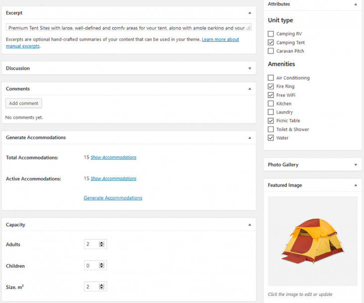 How to Create a WordPress Camping Website for RV Rental Business ...