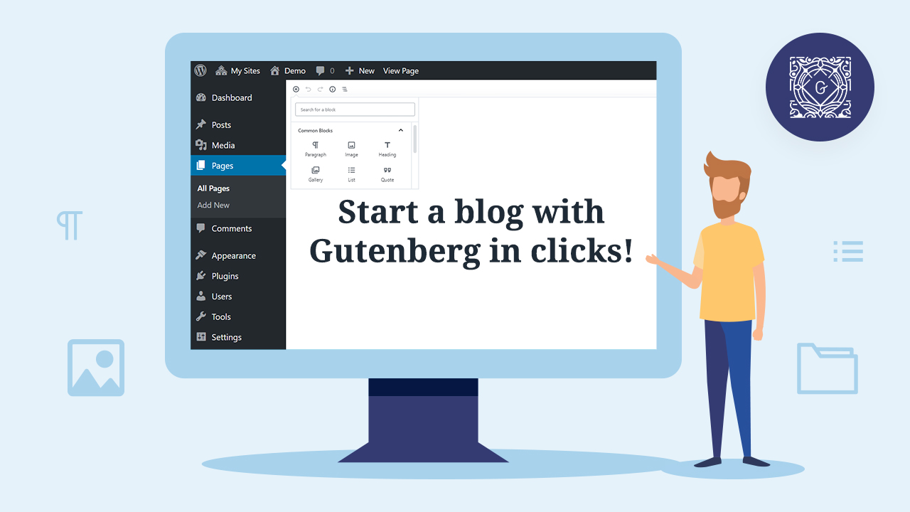 Start Your Own Blog on Gutenberg WordPress - MotoPress