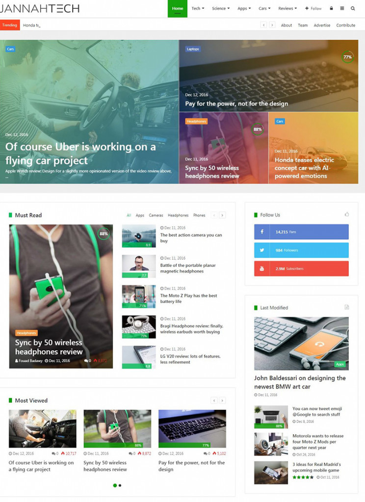 Best Premium Magazine Themes for WordPress - MotoPress
