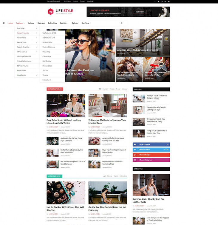 Best Premium Magazine Themes for WordPress - MotoPress