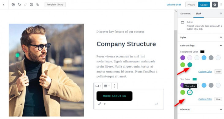 Change Gutenberg Editor Colors in WordPress - MotoPress
