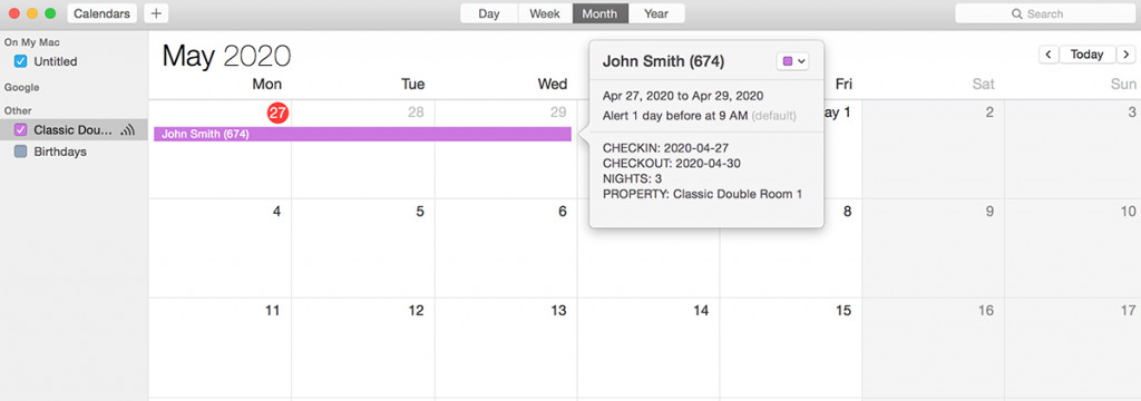 Connect Bookings with Google/Apple Calendar - MotoPress