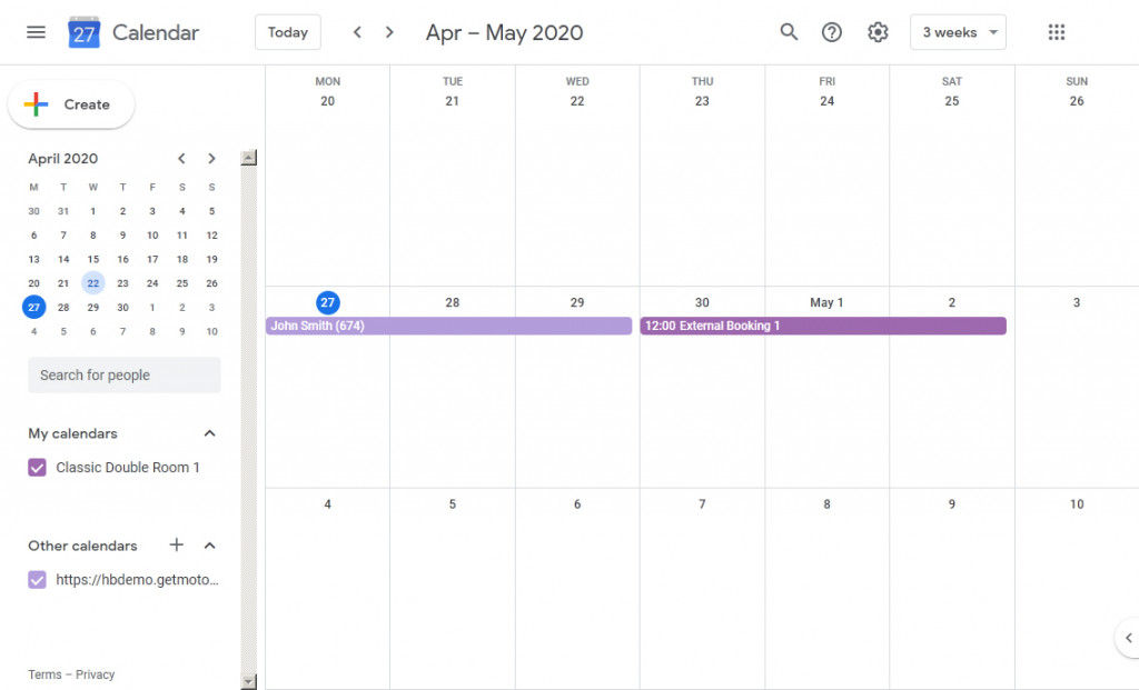 Connect Bookings with Google/Apple Calendar - MotoPress