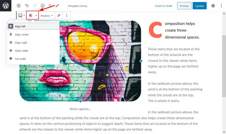 How to Wrap Text Around Images in Gutenberg WordPress - MotoPress