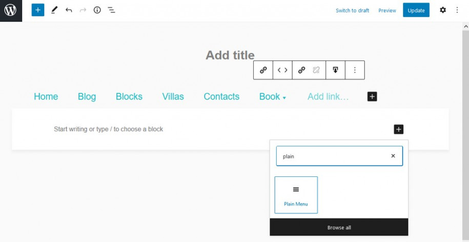 WordPress Navigation Block for Mega Menus - MotoPress