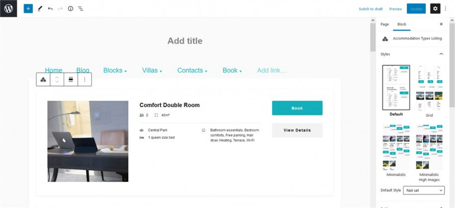 Wordpress Navigation Block For Mega Menus Motopress