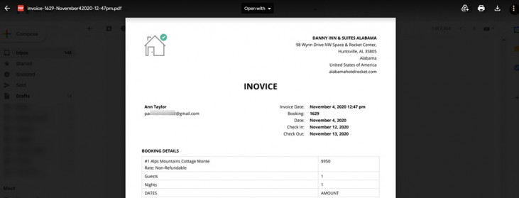 Hotel Booking PDF Invoices Addon Explained - MotoPress