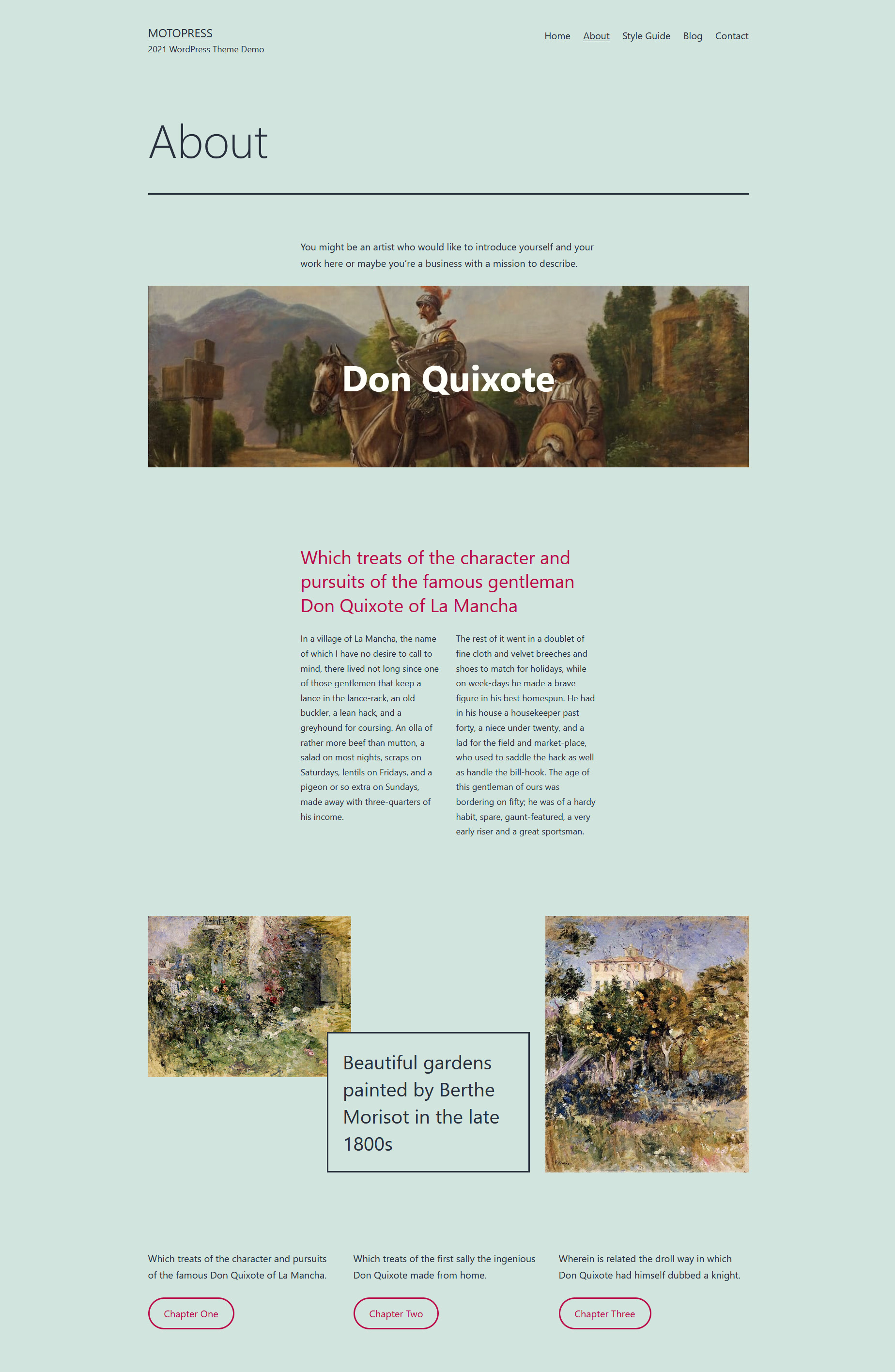 Twenty Twenty-One Theme Demo: Live Preview - MotoPress