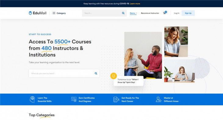 15 Best Education WordPress Themes - MotoPress