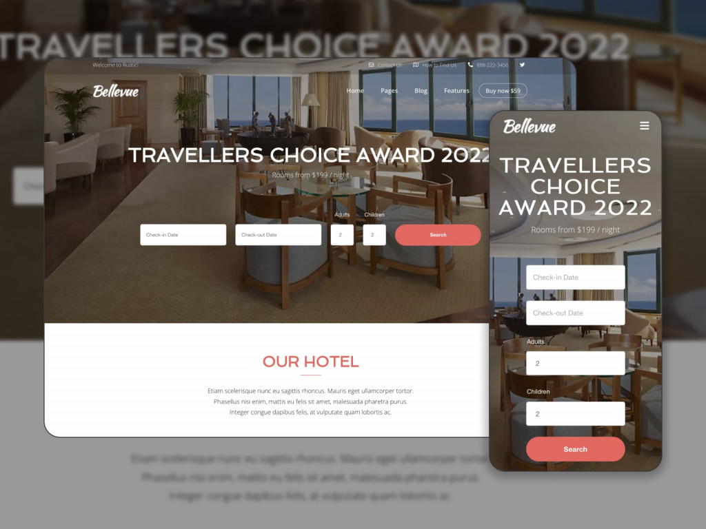 30 Best Hotel WordPress Themes: Free & Paid (2023) - MotoPress