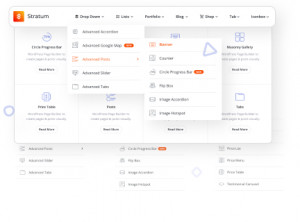 Custom Elementor Mega Menu with Stratum - MotoPress