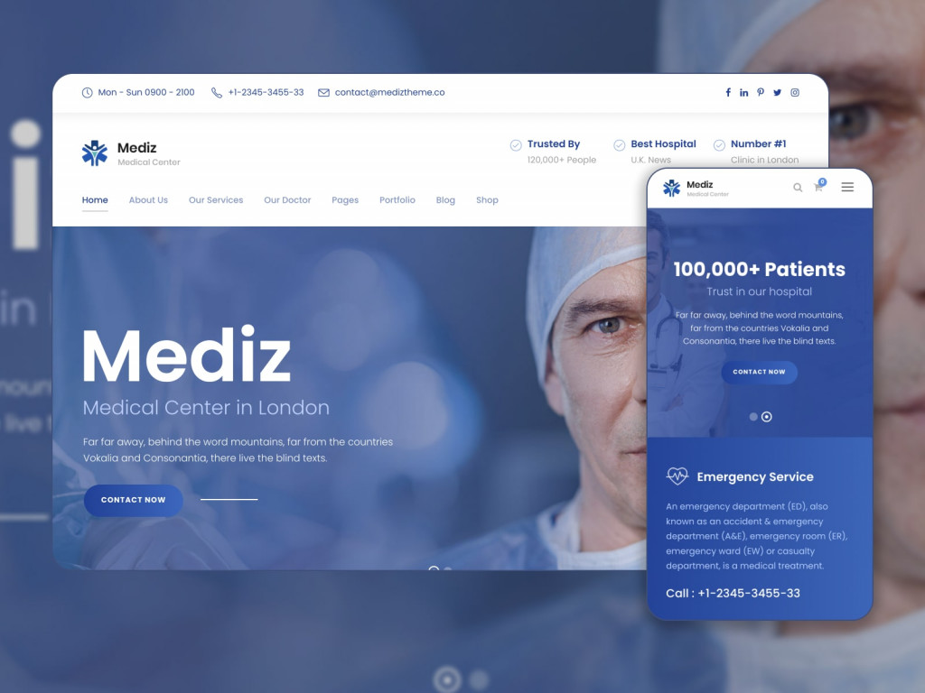 21 Best Medical WordPress Themes & Hospital Templates 2023 - MotoPress