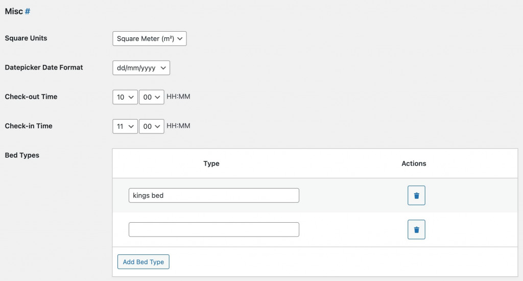 Configuración general » TradeWeb
