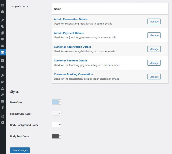 General email settings - Settings & Options - MotoPress