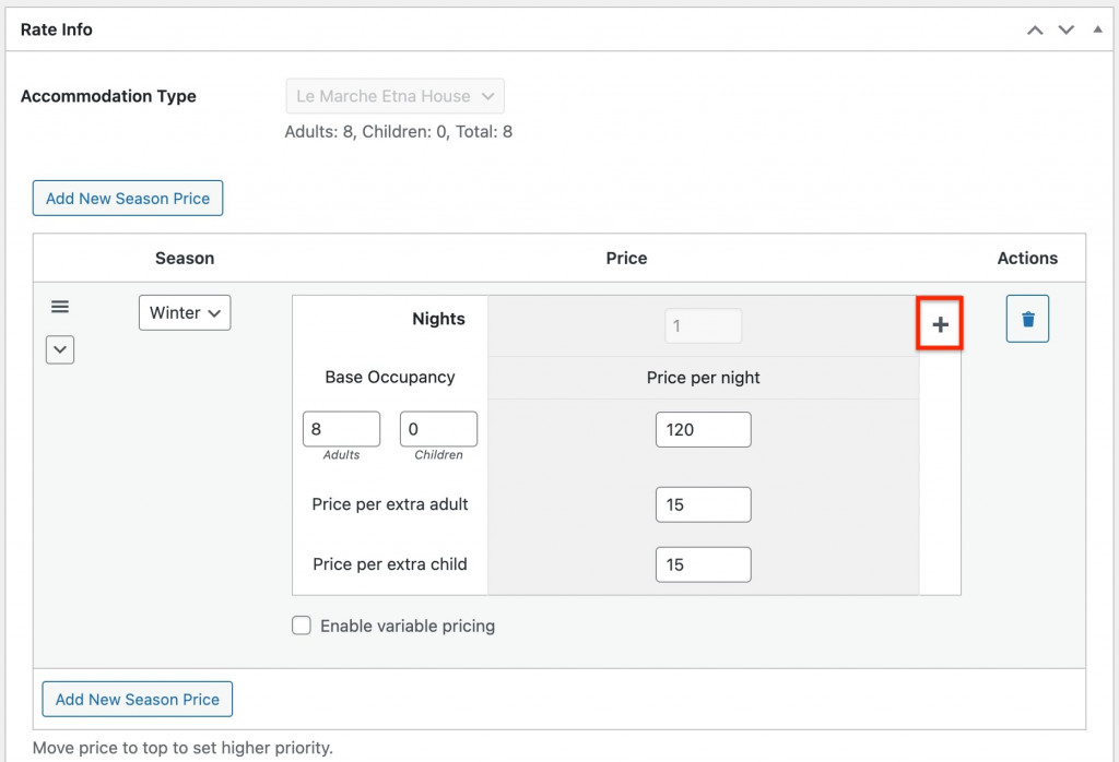 Weekly & Monthly Rates - Rates - MotoPress