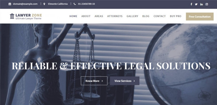 Best Lawyer WordPress Themes (Free & Premium) - MotoPress