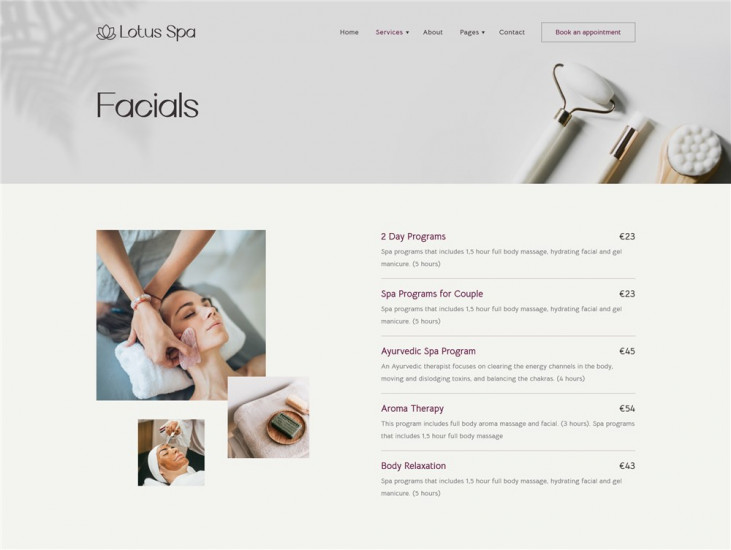 Online Booking System for Massage Therapist - MotoPress