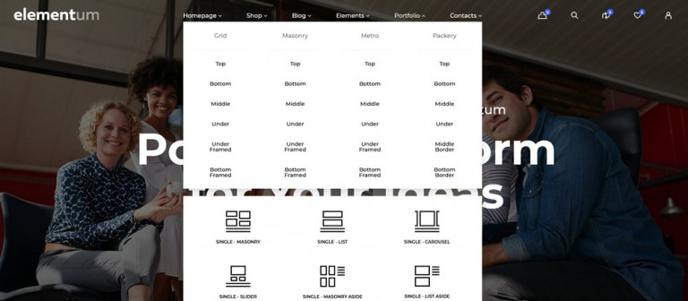 15 WordPress Mega Menu Examples - MotoPress