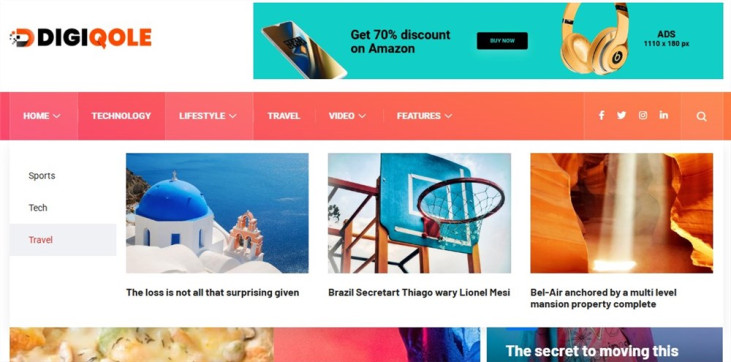25 Best WordPress Mega Menu Examples - MotoPress