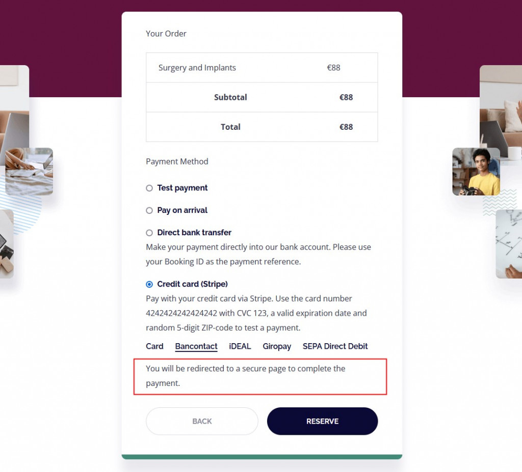 Payments - Settings & Options - MotoPress