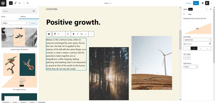 Twenty Twenty-Two Theme Demo: Live Preview - MotoPress