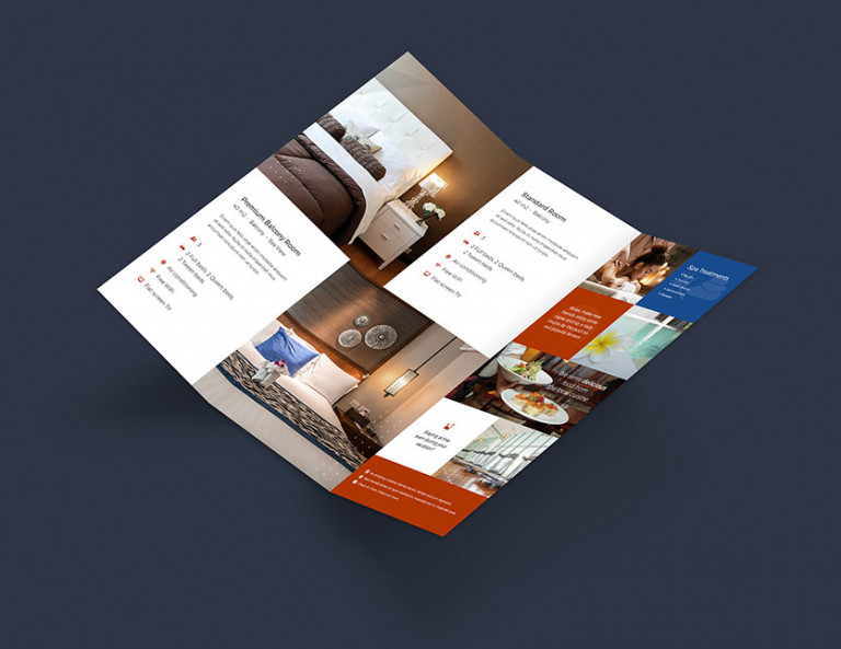 Download Free Hotel Brochure Templates PSD - MotoPress