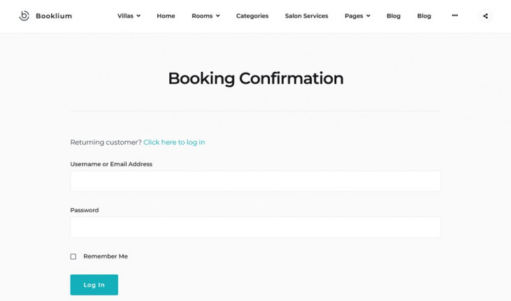 Customer Accounts in Hotel Booking 4.2.0 - MotoPress