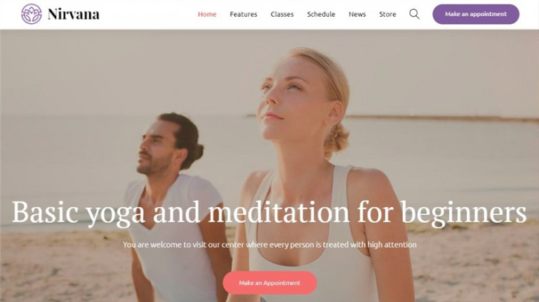 The Most Popular Yoga WordPress Themes for Classes, Teachers, and Retreats - MotoPress