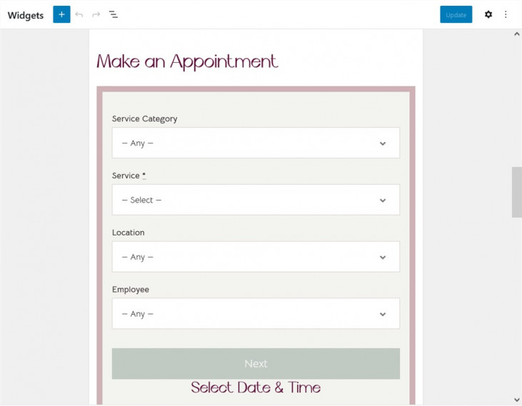 Create Salon Booking System with WordPress - MotoPress