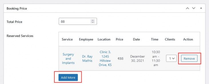 Online Booking System for Massage Therapist - MotoPress