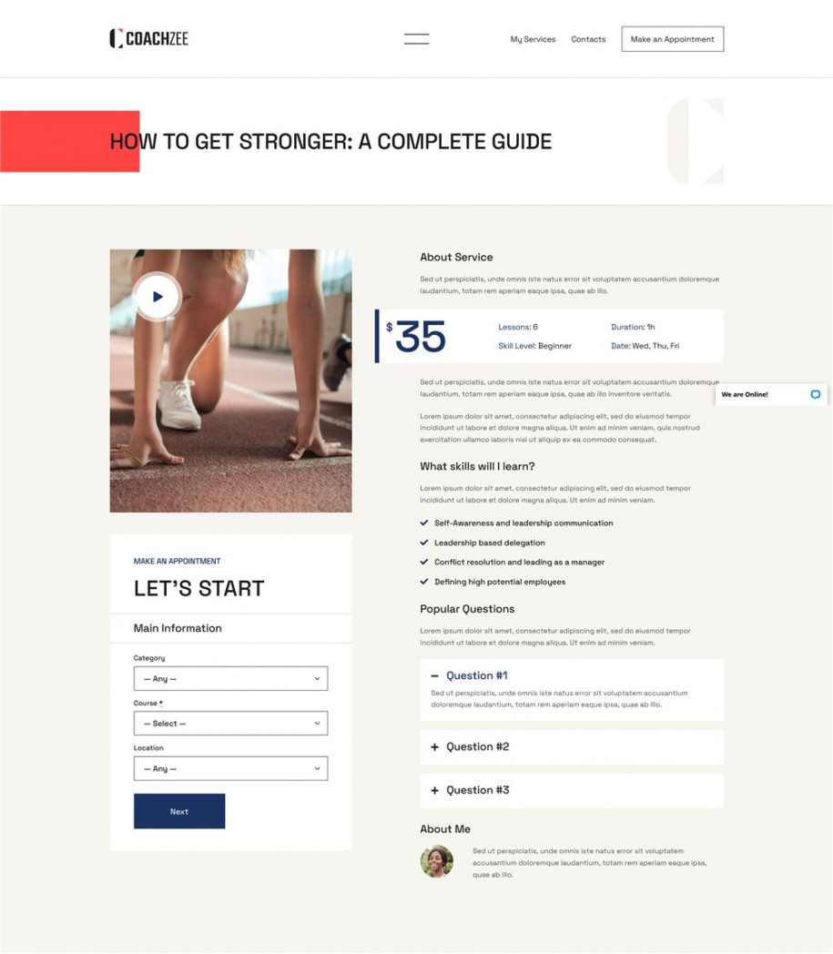 Online Booking System for Fitness Classes - MotoPress