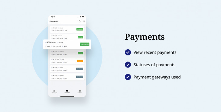 Hotel Booking Mobile App: Bookings on Phone - MotoPress