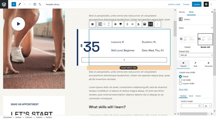 Online Booking System for Fitness Classes - MotoPress