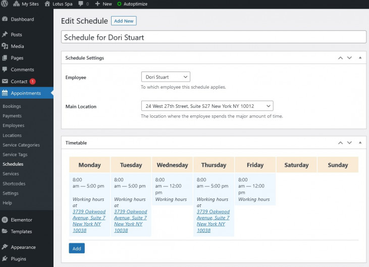 Online Booking System for Massage Therapist - MotoPress