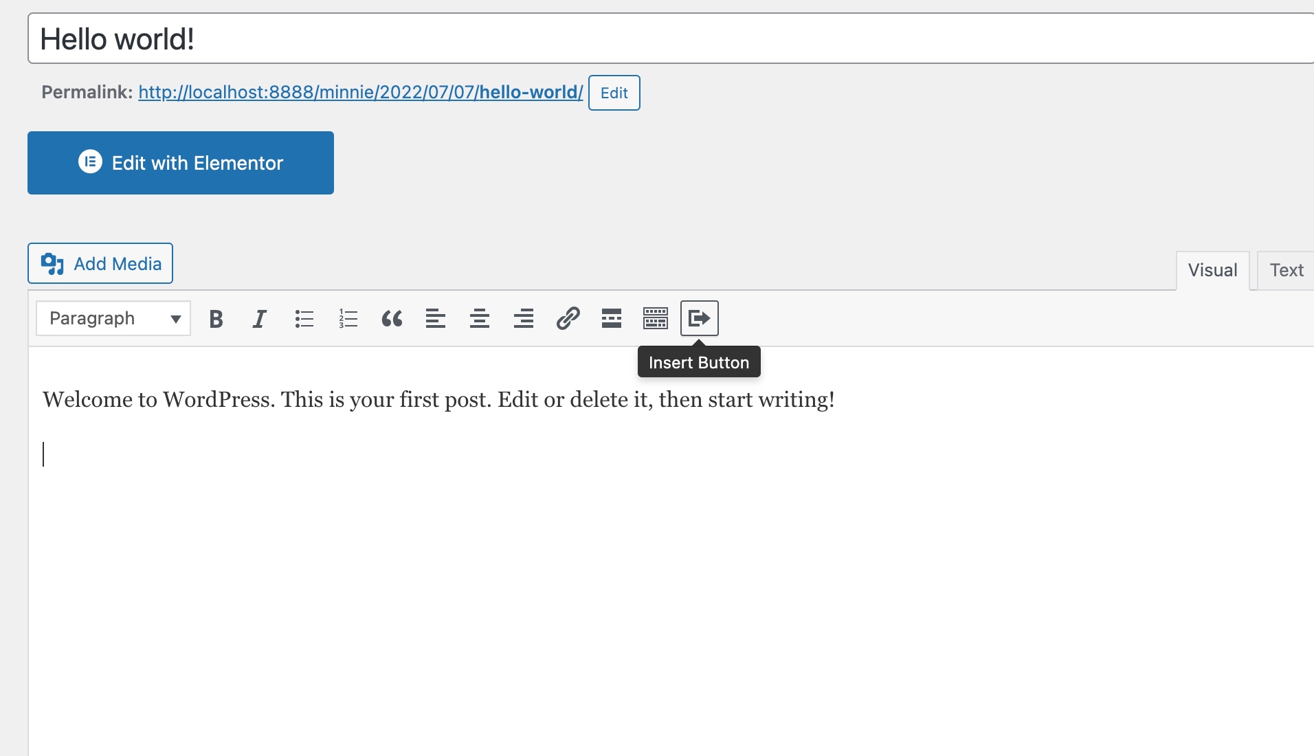 How To Add A Button In Wordpress With Or Without Shortcodes Motopress