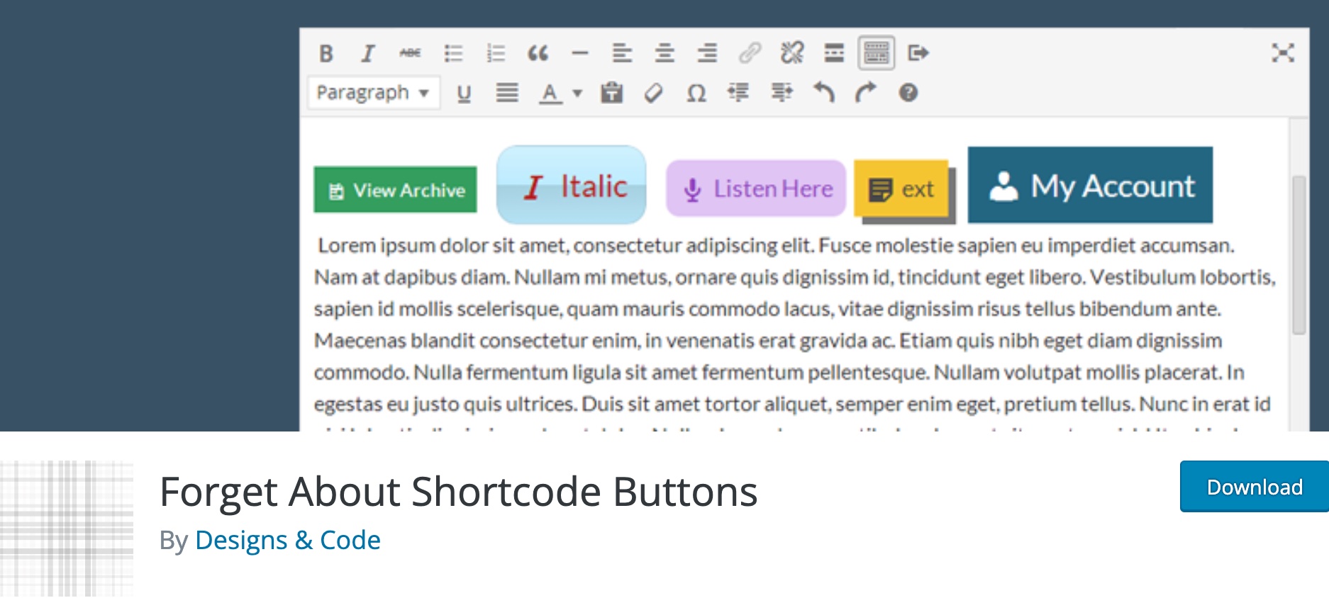 How To Add A Button In Wordpress With Or Without Shortcodes Motopress