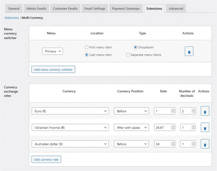 Hotel Booking Multi-Currency - Hotel Booking Addons - MotoPress